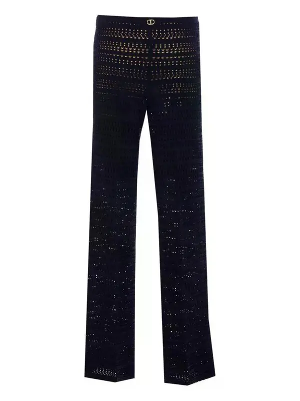 TWINSET Open-knit Trousers