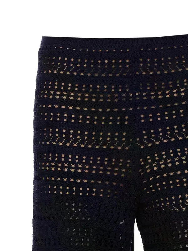 TWINSET Open-knit Trousers