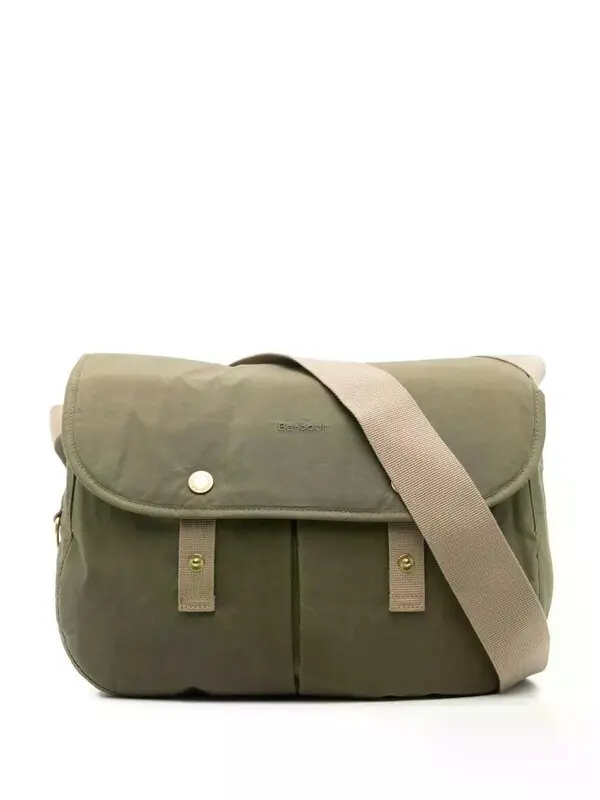 Barbour Transport Riever Cross Body Bag - Green