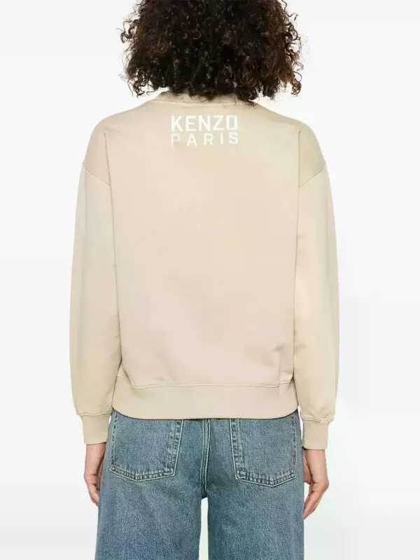 Kenzo Happy Tiger-embroidered Sweatshirt