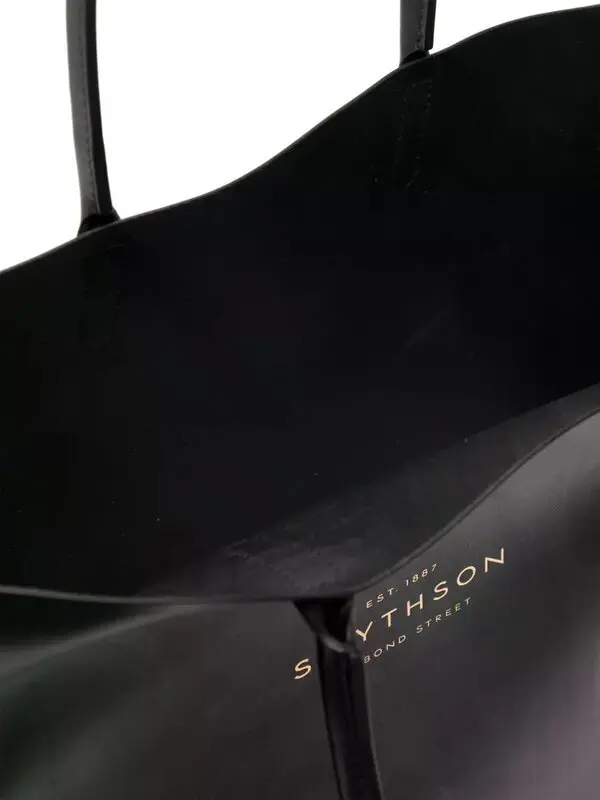 Smythson Pavilion Kingly Tote Bag - Black