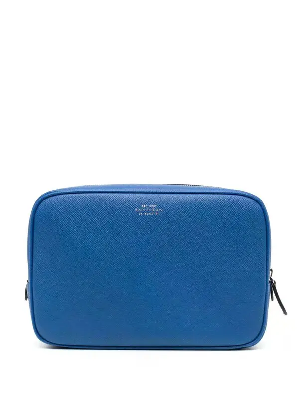 Smythson Organizer Pouch - Blue