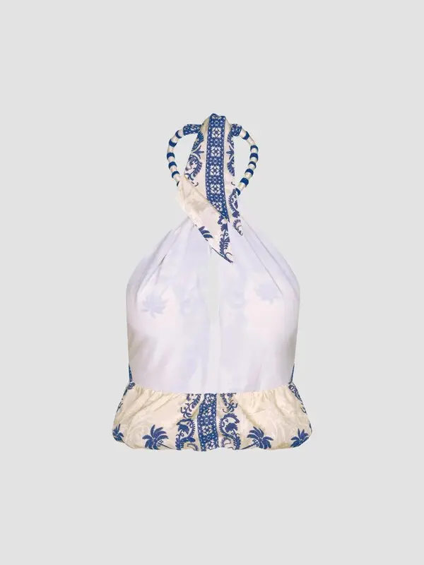Johanna Ortiz Galena Cantos Andaluz Halter Top