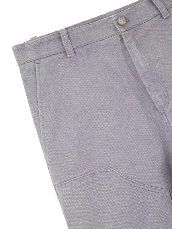 STUDIO TOMBOY Cotton Loose-fit Trousers - Grey