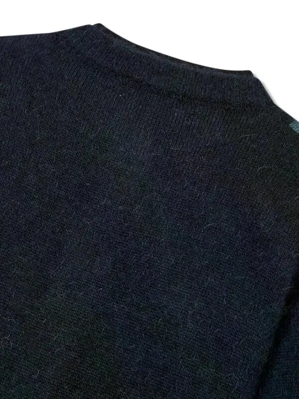 STUDIO TOMBOY Colour-block Cardigan - Blue
