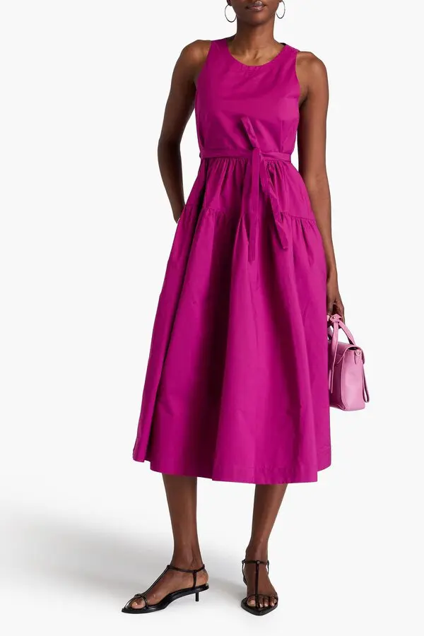 phillip lim pink dress 3.1 Phillip Lim puff-sleeve Drawstring Dress | Pink