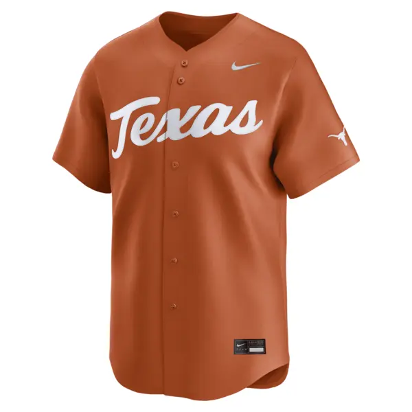 Nike Texas Longhorns College Limited Baseball Jersey - Orange