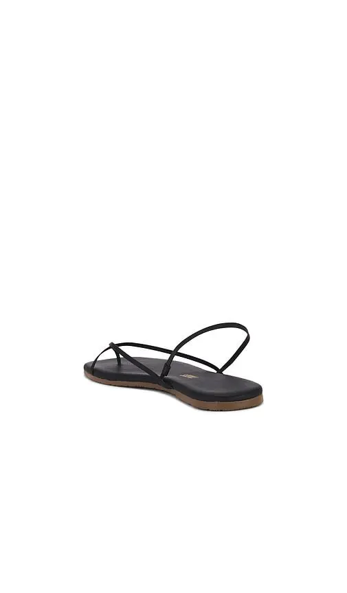 Tkees Square Toe Millie Sandal - Black
