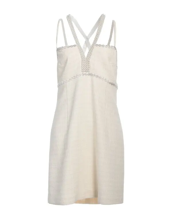 Sandro Mini Dress Size Cotton, Viscose, Acrylic, Polyamide