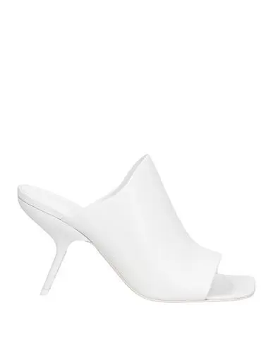 FERRAGAMO Leather Era 85 Slide Sandals