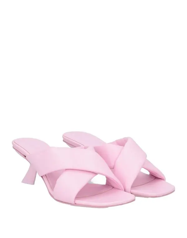FERRAGAMO Lambskin Sandals - Pink