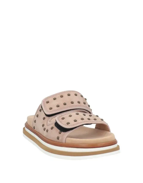 Hogan Sandals In Leather