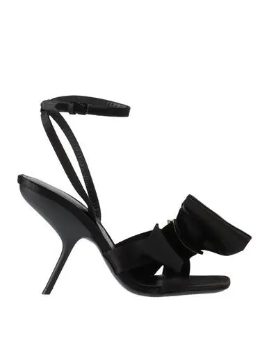 FERRAGAMO Slingback Sandals - Black