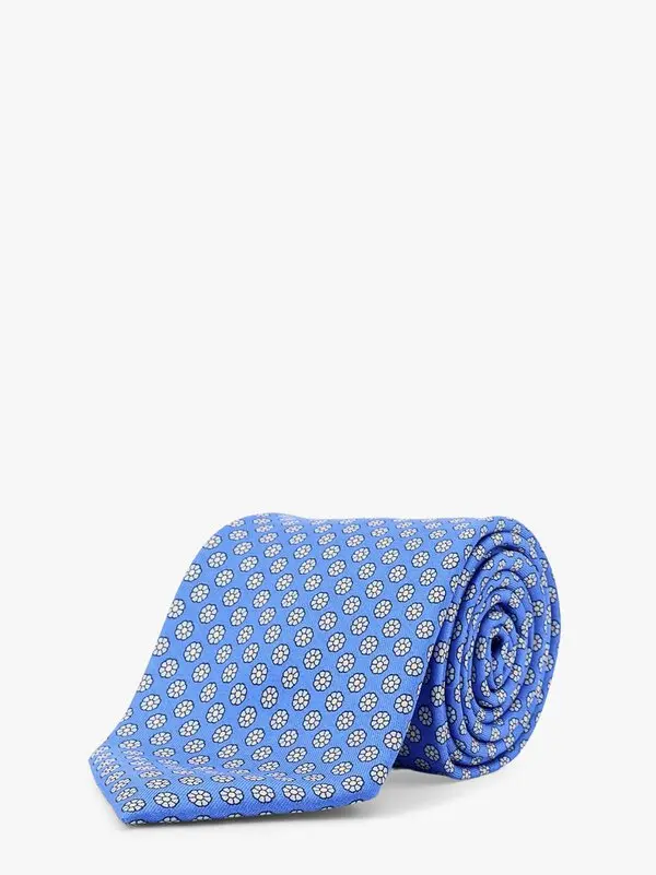 NUGNES 1920 Silk Neck Tie - Blue