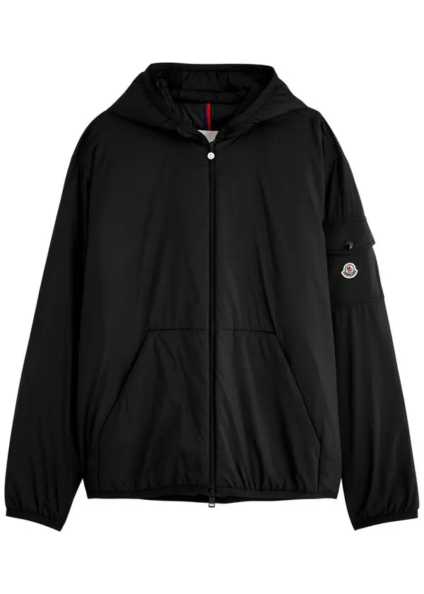 Moncler Monteynard Padded Hooded Jacket - Black