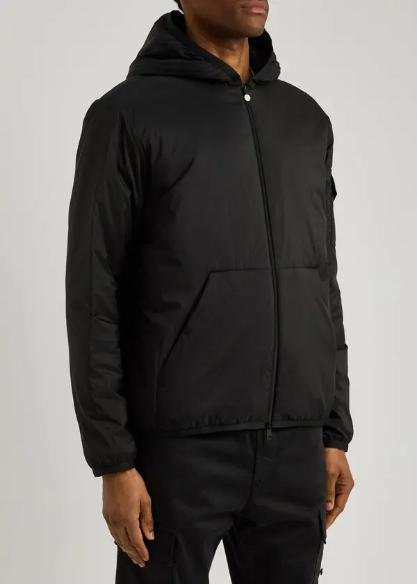 Moncler Monteynard Padded Hooded Jacket - Black