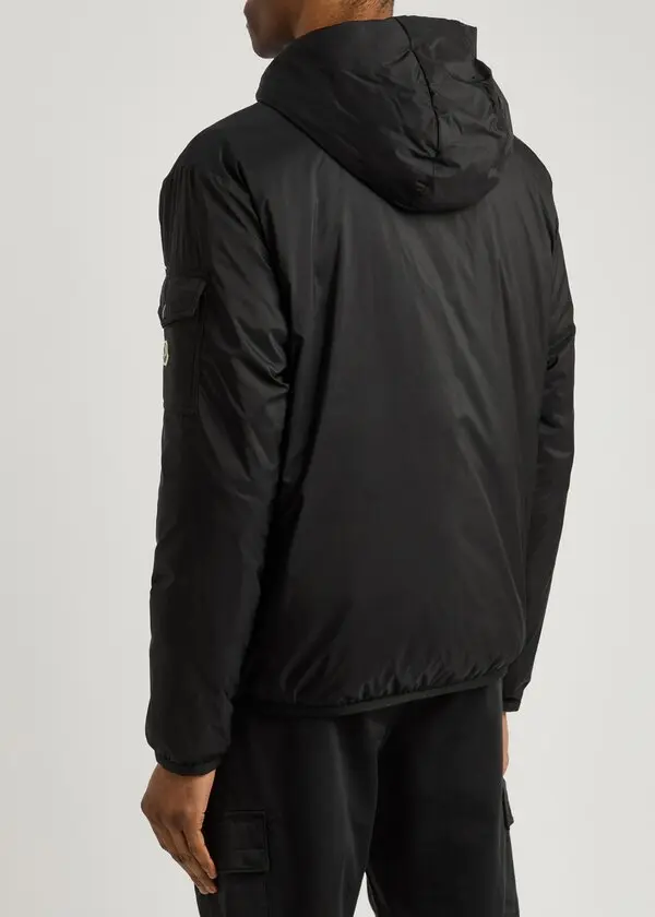 Moncler Monteynard Padded Hooded Jacket - Black