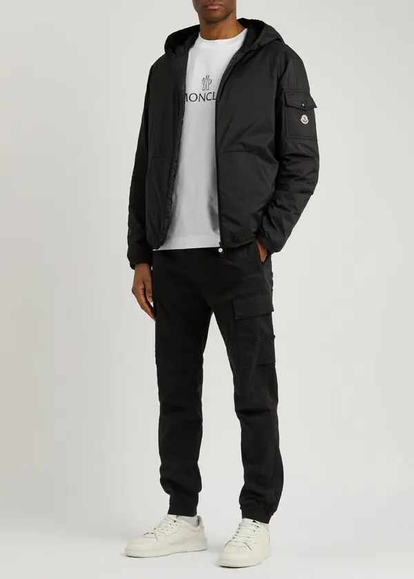 Moncler Monteynard Padded Hooded Jacket - Black