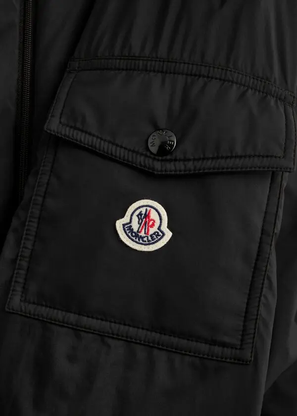 Moncler Monteynard Padded Hooded Jacket - Black