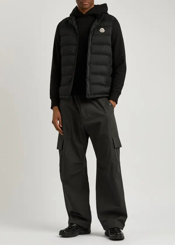 Moncler Barthe Quilted Shell Gilet - Black