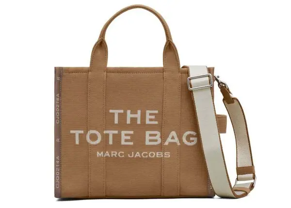 Marc Jacobs The Medium Jacquard Tote Bag By - Camel