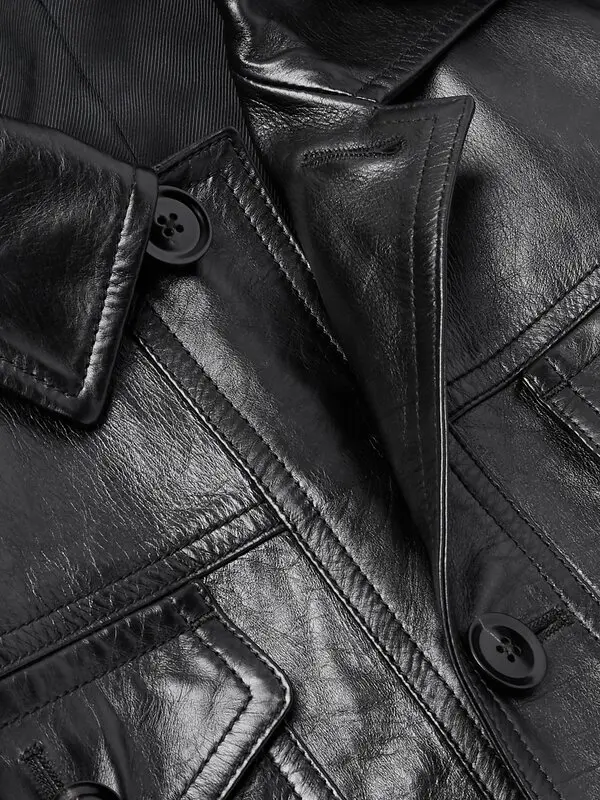 TOM FORD Textured-leather Jacket