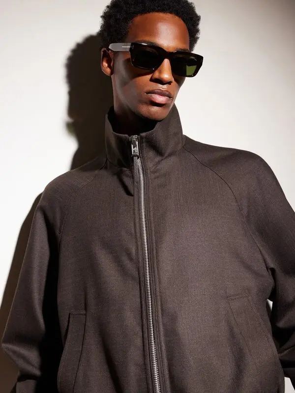 TOM FORD Icon Rectangular Sunglasses - Tortoiseshell