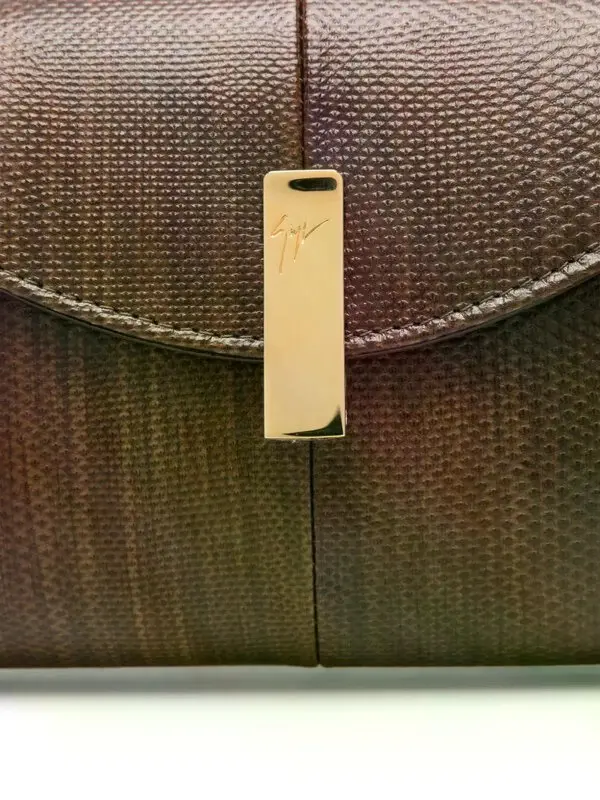 GIUSEPPE ZANOTTI Flutie Clutch - Brown