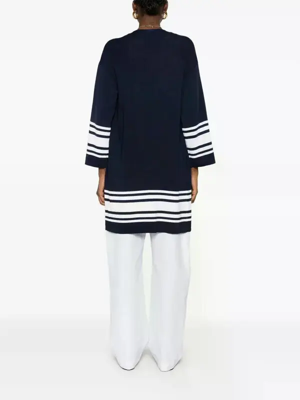 Ralph Lauren Two-tone Striped Cardigan