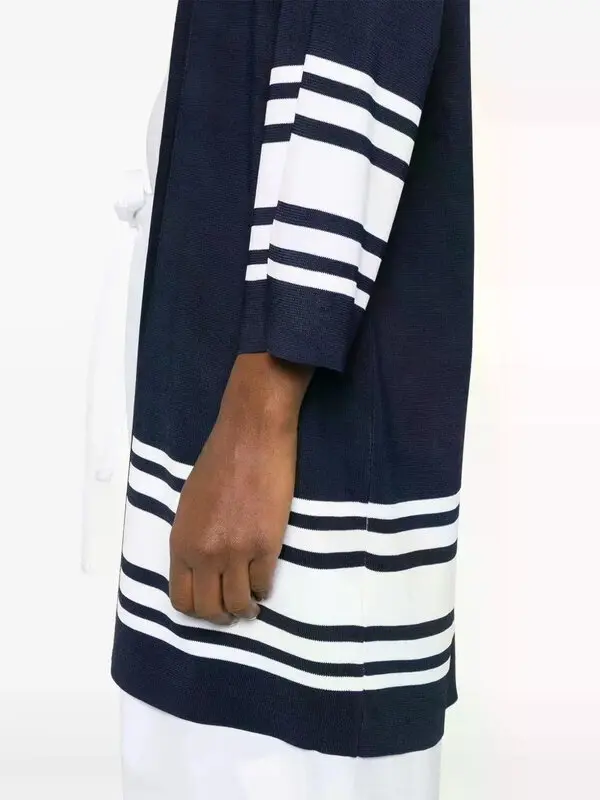 Ralph Lauren Two-tone Striped Cardigan