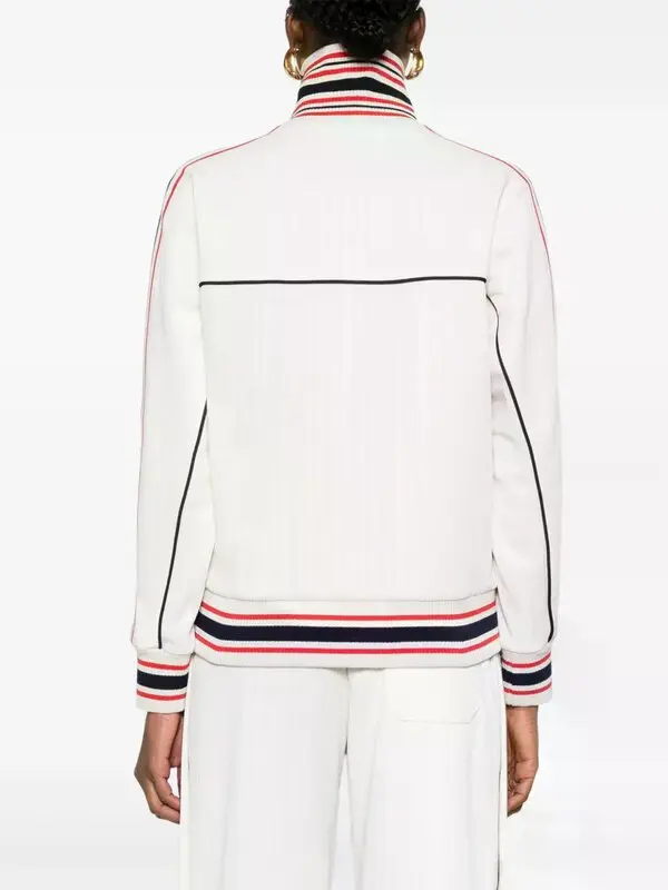 GOLDEN GOOSE Striped-trim Jacket - Neutrals