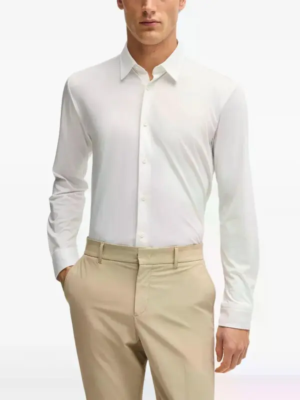 BOSS Long-sleeved Shirt - White