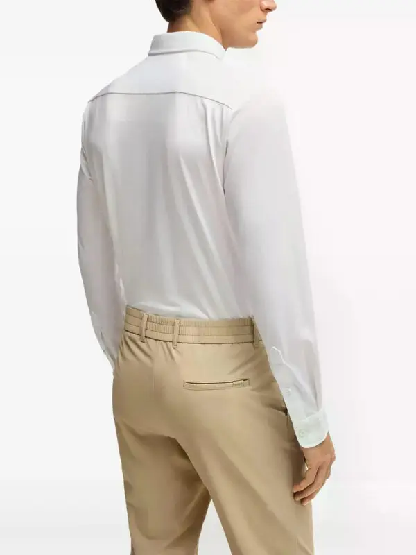 BOSS Long-sleeved Shirt - White