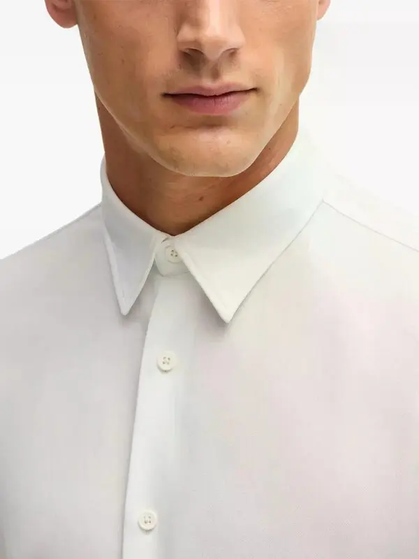 BOSS Long-sleeved Shirt - White