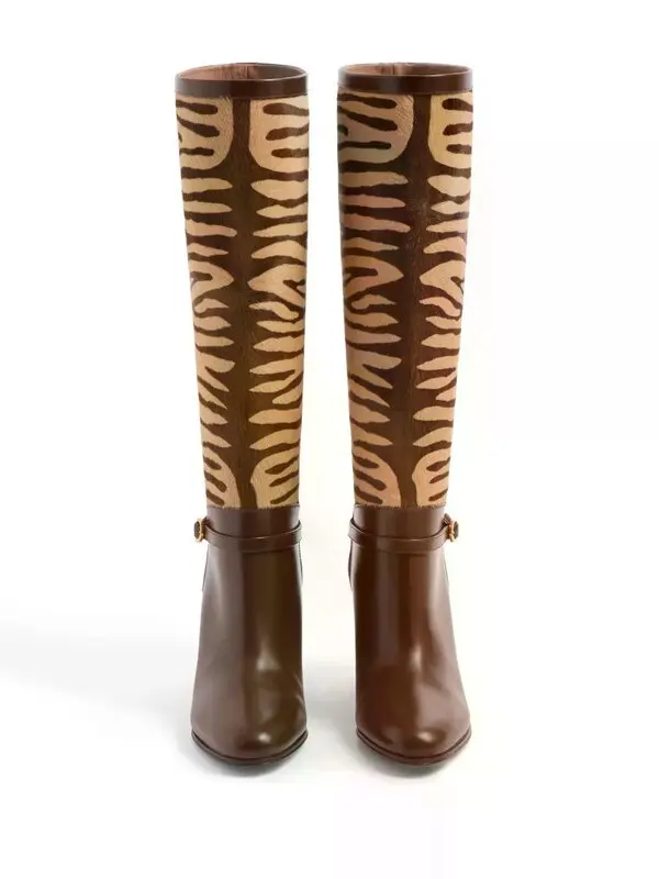 Valentino Garavani Pattie Knee-high Boots - Brown