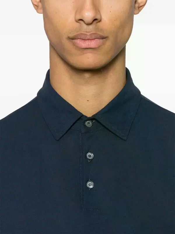 ZANONE Cotton Polo Shirt