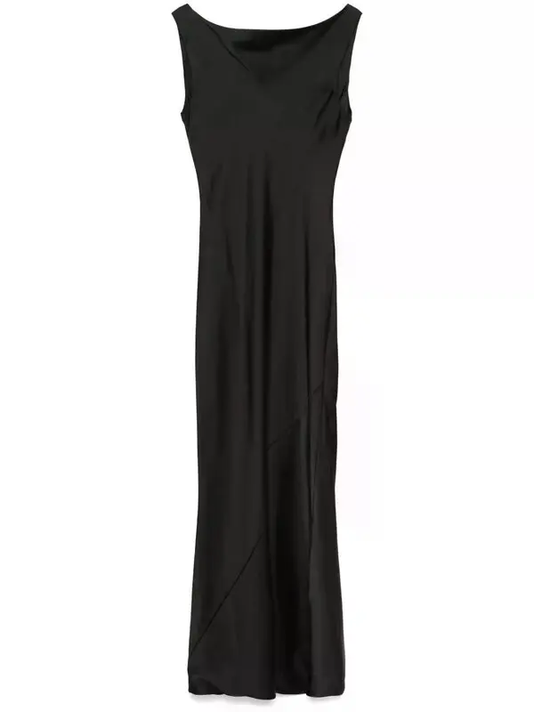 Norma Kamali Draped Sleeveless Gown