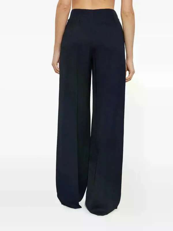 Emporio Armani Pleat-detail Palazzo Pants