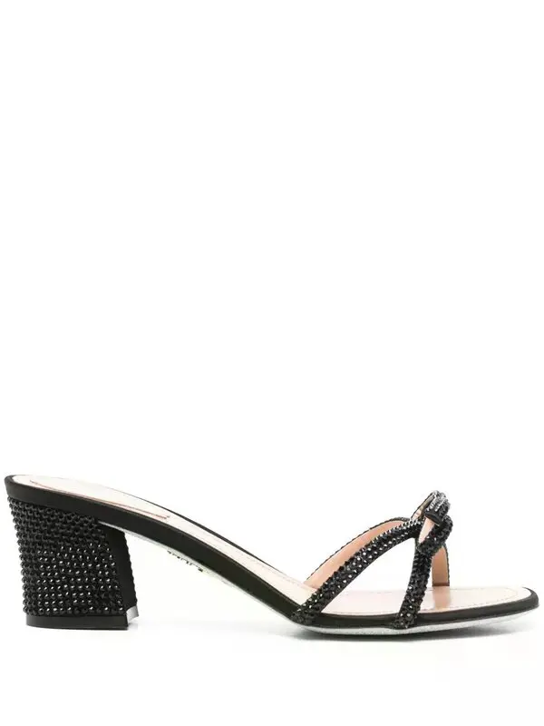 Rene Caovilla 50mm Ribbon Sandals