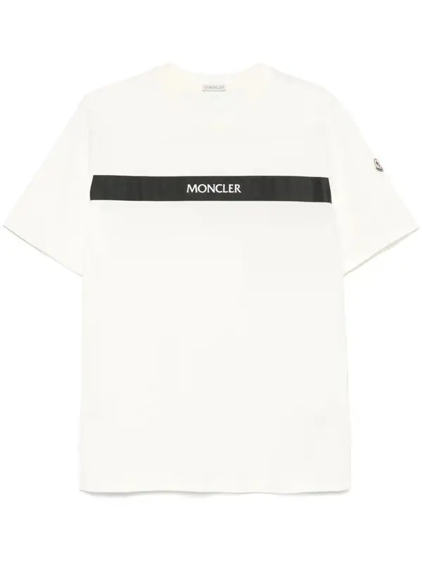 Moncler Logo-print T-shirt - White