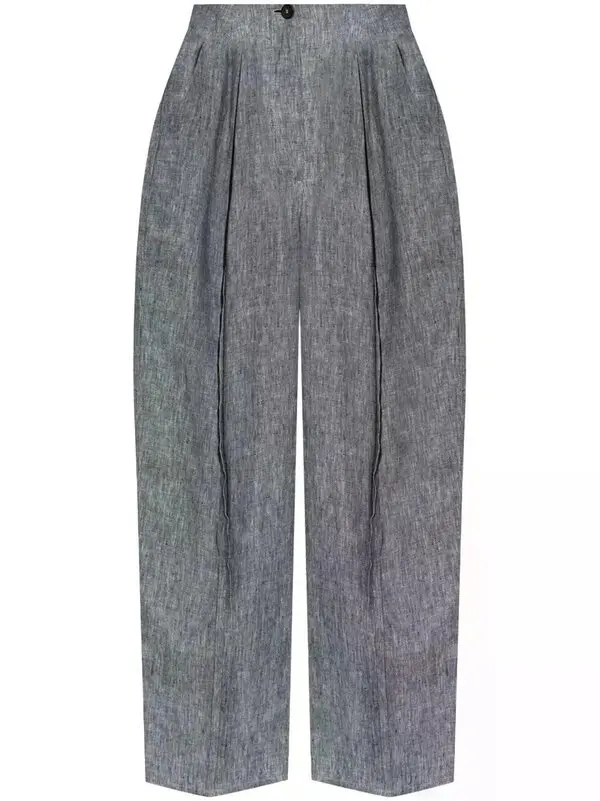 Emporio Armani Pleat-detail Trousers