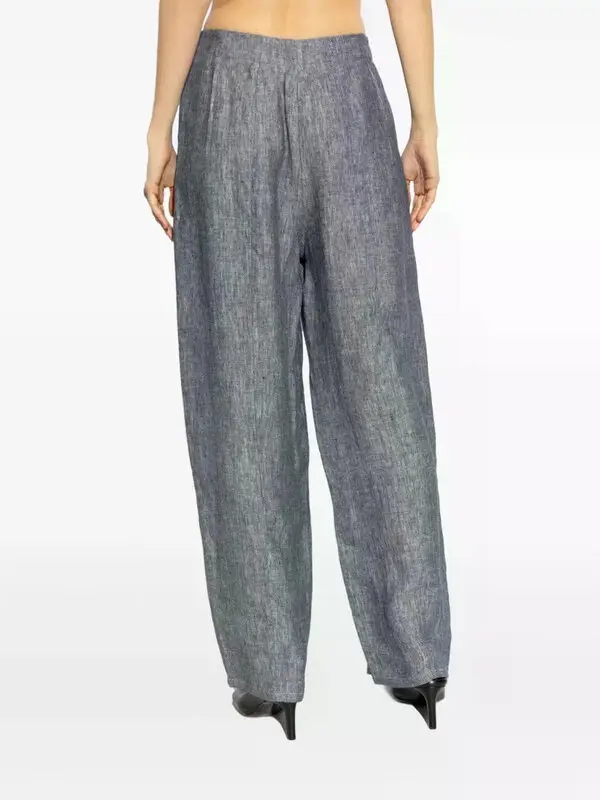 Emporio Armani Pleat-detail Trousers