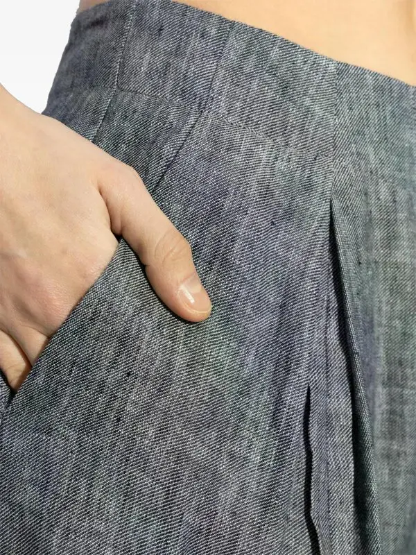 Emporio Armani Pleat-detail Trousers