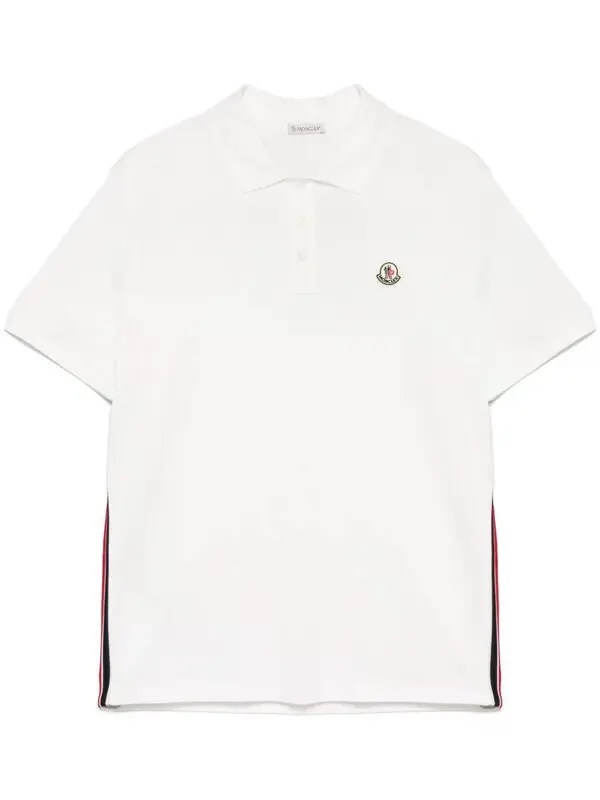 Moncler Logo-patch Polo Shirt