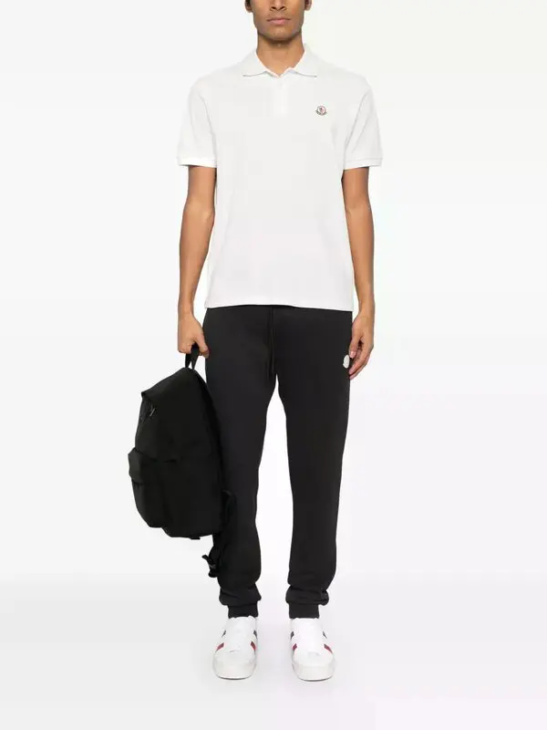 Moncler Logo-patch Polo Shirt
