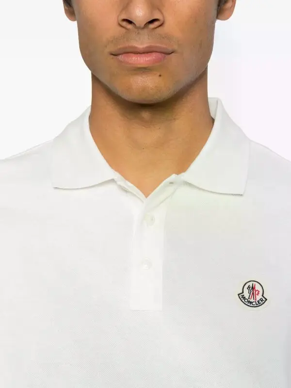 Moncler Logo-patch Polo Shirt