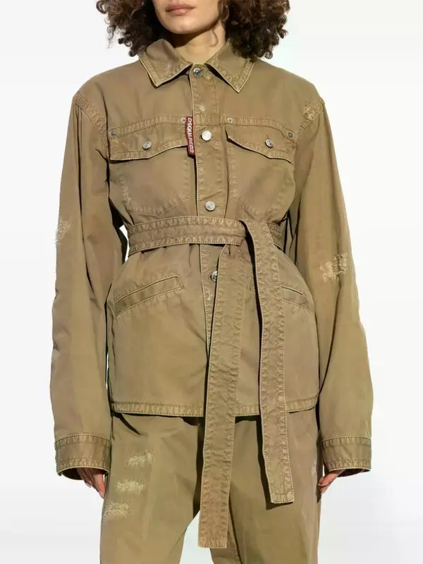 Dsquared2 Belted Overshirt