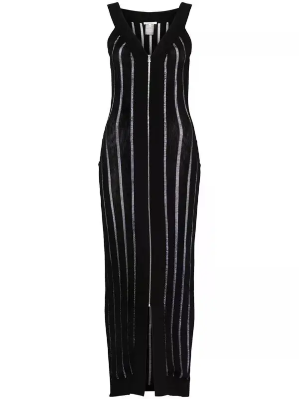 NENSI DOJAKA Ribbed-knit Maxi Dress
