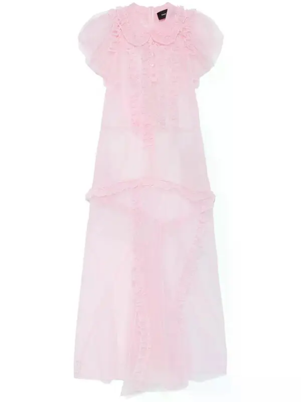 Simone Rocha Ruffled Multi-seam Maxi Dress