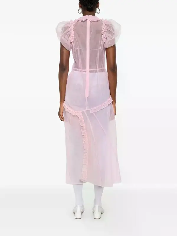 Simone Rocha Ruffled Multi-seam Maxi Dress